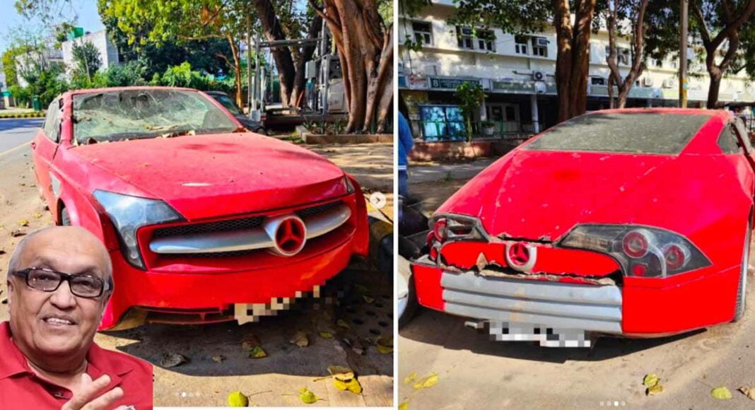 DC Modified Mercedes S-Class Found Abandoned
