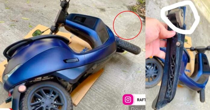 Side Stand of Ola S1 Pro Breaks Off; Repair Takes 3 Days » Car Blog India