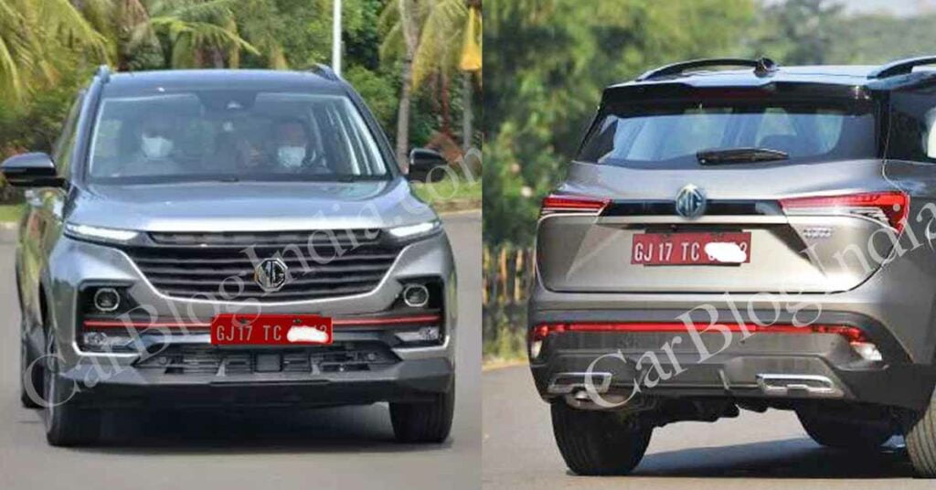 2022 MG Hector Facelift to Look Like Wuling Almaz RS? » Car Blog India