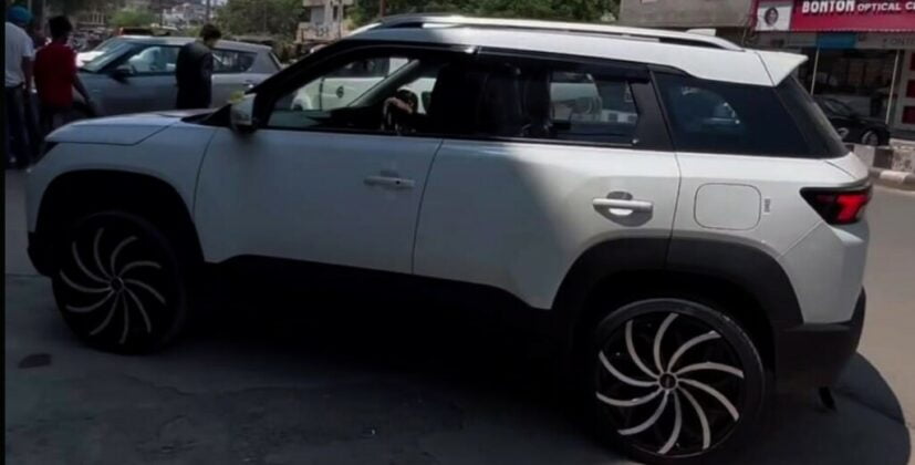 India’s First New Maruti Brezza with 20-inch Alloys- Video » Car Blog India