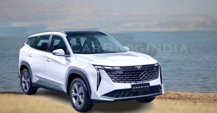Tata Harrier Facelift Illustrated with Radical Look » Car Blog India