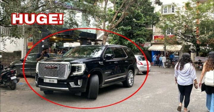 GMC Yukon Denali Seen in India – Has Huge Road Presence » Car Blog India