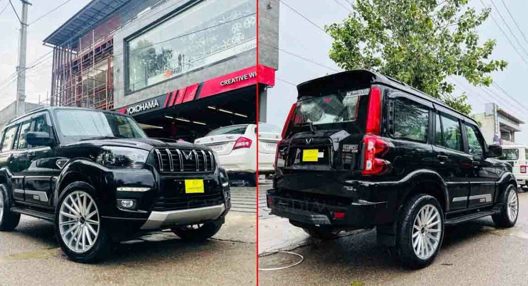 First-Ever Mahindra Scorpio Classic with 20-inch Aftermarket Alloys