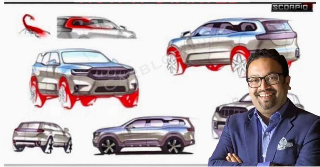 Pratap Bose Shares Early Design Sketches of Mahindra Scorpio N » Car ...