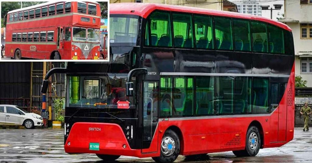 Double Decker Bus Returns to Mumbai with Electric Power » Car Blog India