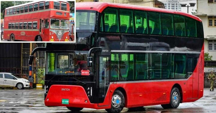 Double Decker Bus Returns to Mumbai with Electric Power » Car Blog India