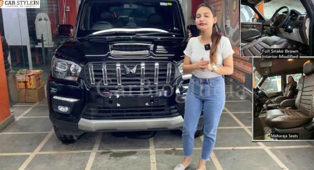 Mahindra Scorpio Classic with Luxury Interior