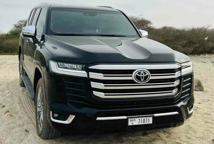 Here’s India’s First Black Coloured Toyota Land Cruiser LC300, Comes ...