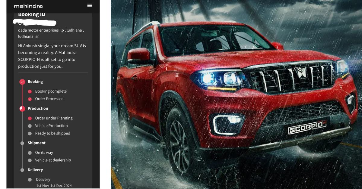 Book Mahindra Scorpio N Now, Get Delivery in December 2024 » Car Blog India