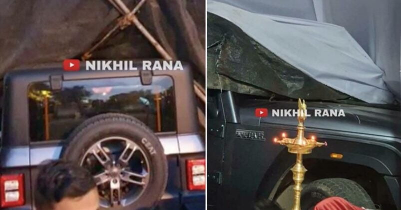 Overspeeding Mahindra Thar Drives Into Roadside Pooja Stage » Car Blog ...