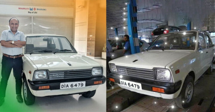 India’s First Maruti 800 Fully Restored, Showcased at Company HQ » Car ...