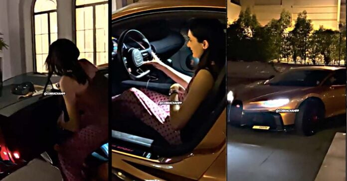 Andrew Tate Lets His Assistant Drive His £2.7million Bugatti Chiron Pur ...