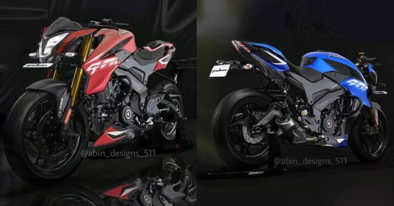 This Concept Version of the Bajaj Pulsar NS400 is SICK » Car Blog India