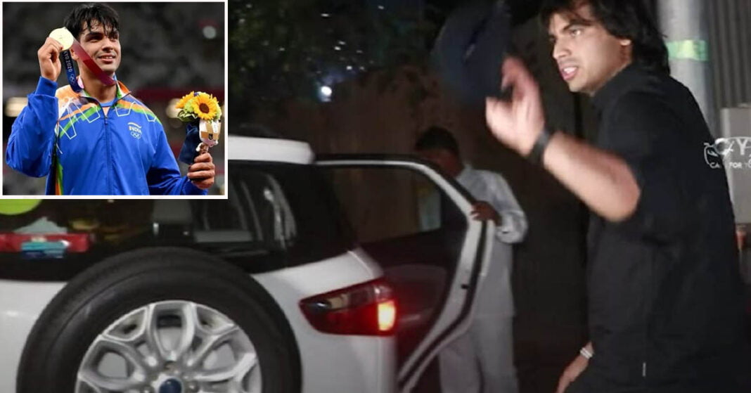 Olympic Gold Medalist Neeraj Chopra Spotted in Humble Ford EcoSport ... Olympic Gold Medalist Neeraj Chopra Spotted in Humble Ford EcoSport ...
