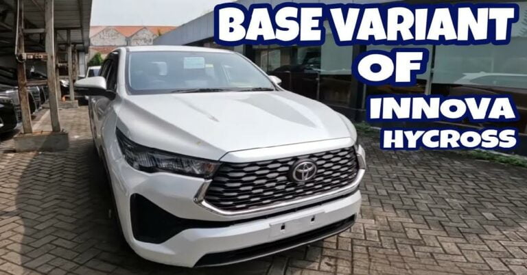 Toyota Innova Hycross Base Model Features Listed Out – VIDEO » Car Blog ...
