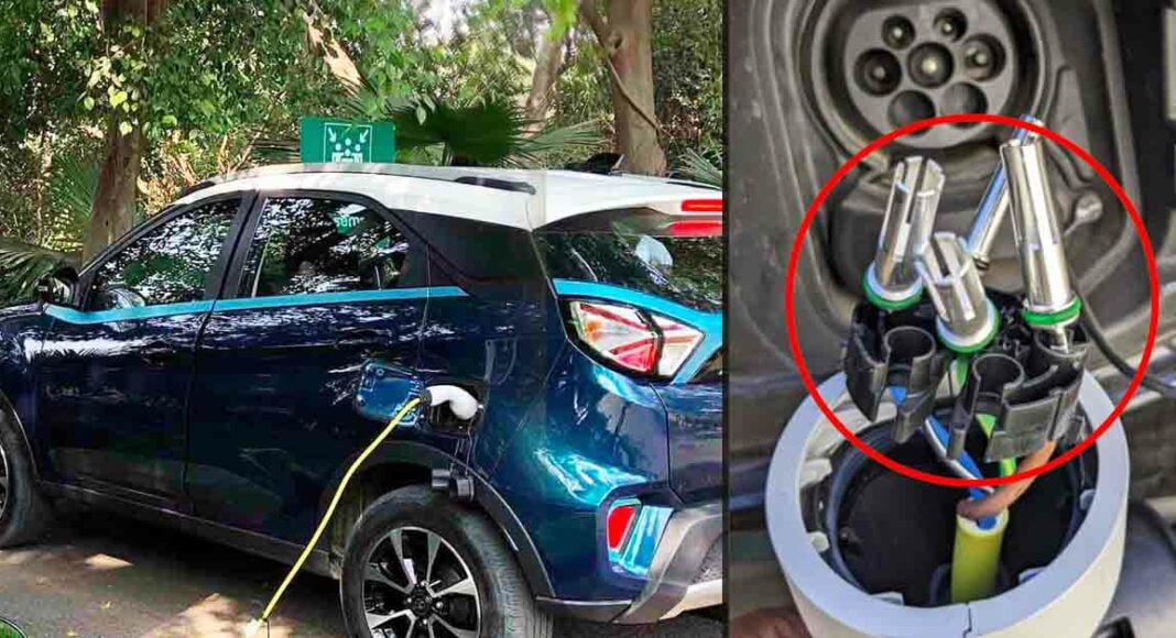 Tata Nexon EV Charger Chewed By Cow, Owner Left Helpless