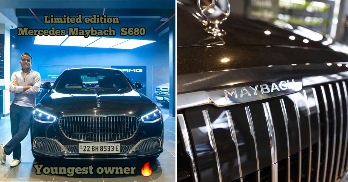 33 Year Old Becomes Youngest Owner of Rs 3.8 Crore Mercedes-Maybach ...