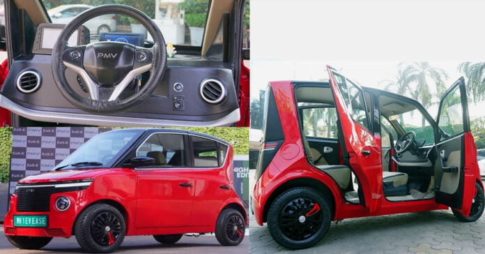 Shark Tank Judges Test Drive PMV Eas-E Electric Micro Car