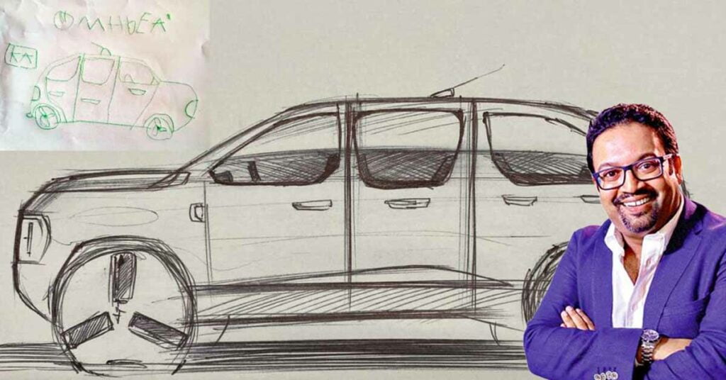 Pratap Bose Reacts to Mahindra Electric MPV Sketch by 4-Year-Old » Car ...