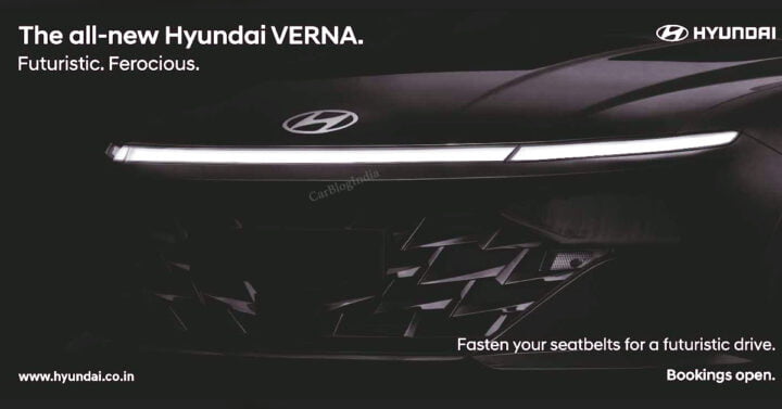 2023 Hyundai Verna Bookings Open – No Diesel Option » Car Blog India