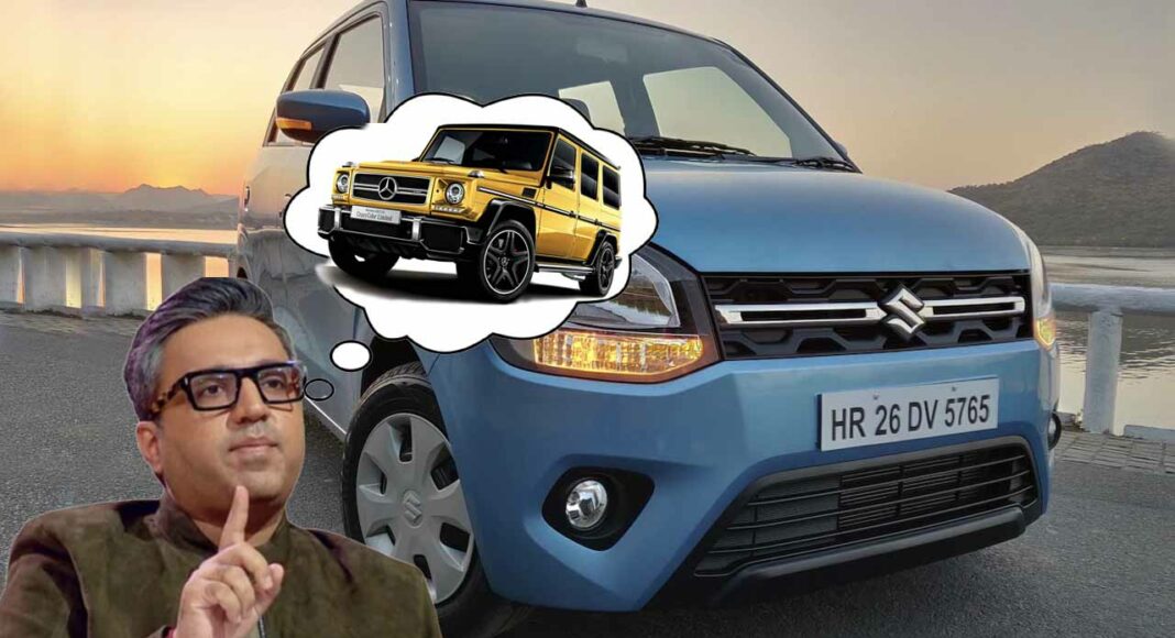 Ashneer Grover Confuses Mercedes G-Wagon with WagonR