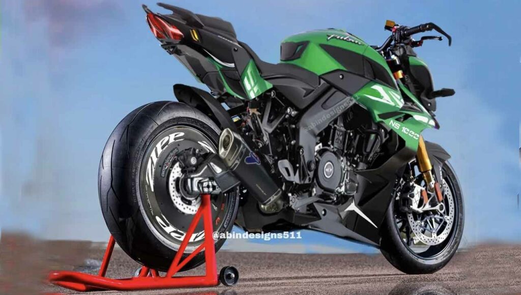 Litre-Class Bajaj Pulsar NS1000 Looks as Butch as Kawasaki Z1000 » Car ...