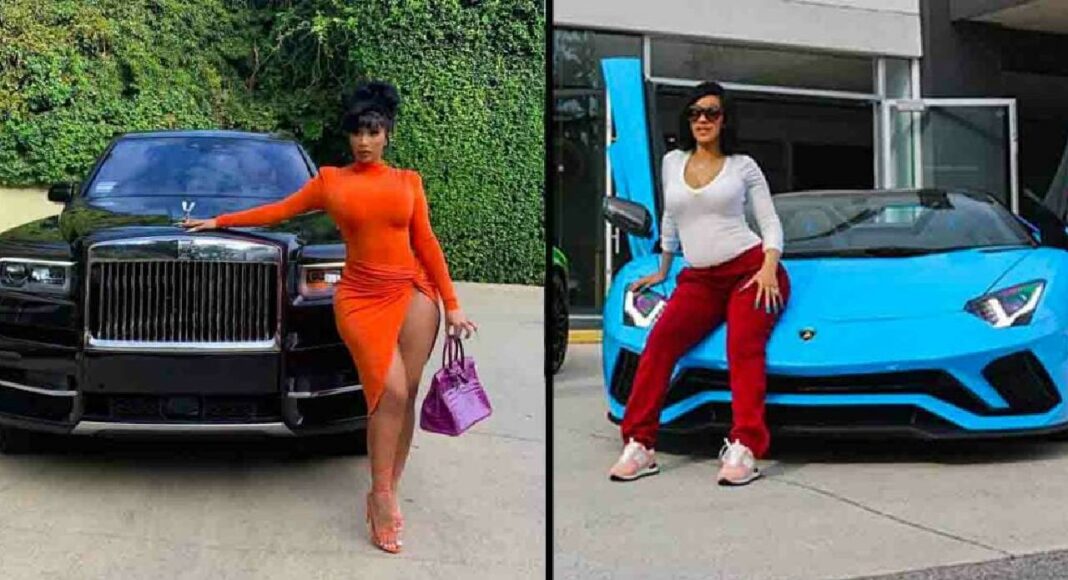 Cardi B Says She Buys Luxury Cars Just to Click Pictures