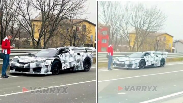 Ferrari Hypercar (LaFerrari Replacement) Test Mule Breaks Down! » Car ...