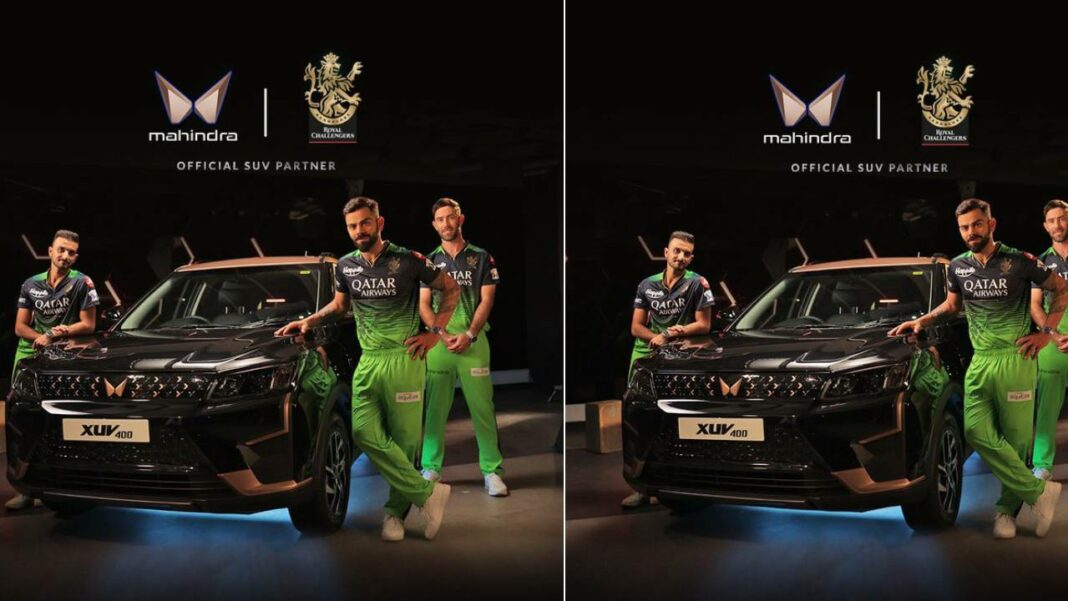 Mahindra XUV400 Becomes Official Partners of RCB for IPL 2023 » Car ...