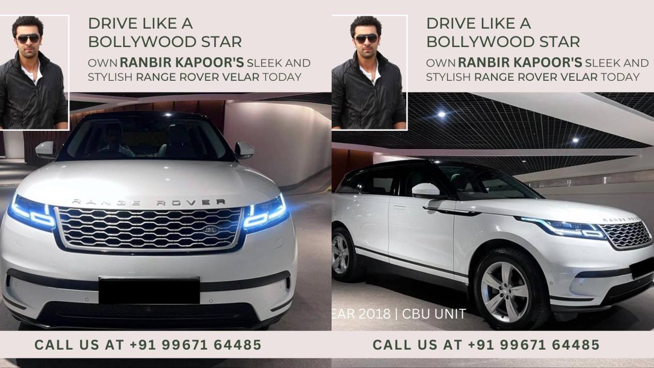 Ranbir Kapoor’s Range Rover Velar is on Sale! » Car Blog India