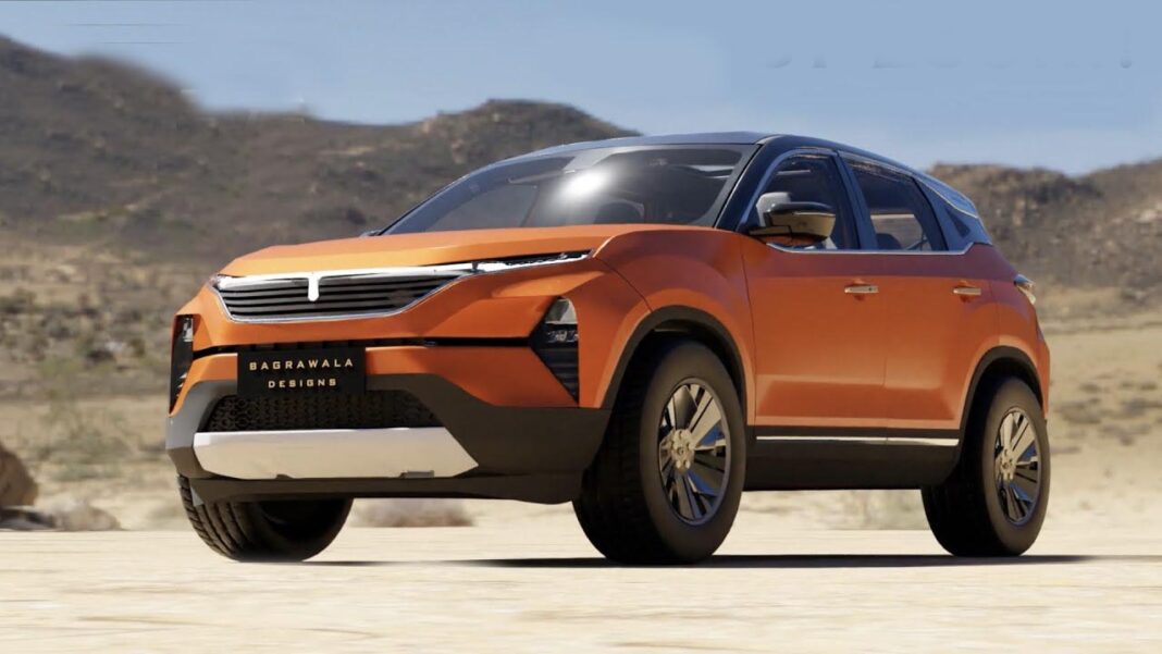 2023 Tata Harrier Facelift Looks Splendid in Latest Visualization » Car ...