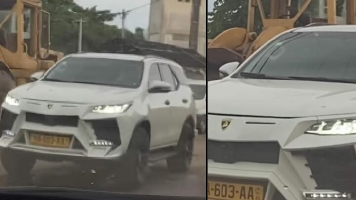 Toyota Fortuner Seen with Lamborghini Urus Kit – Video » Car Blog India