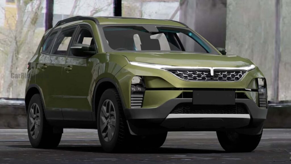 2023 Tata Safari Facelift Looks Rad in ‘Camo’ Flavour » Car Blog India