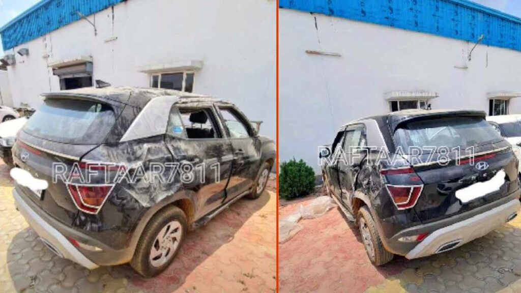 Hyundai Creta Rolls Over Thrice, Owner Impressed with SUV’s ...