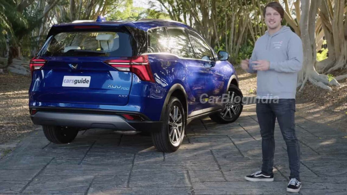 Australian Expert Reviews Mahindra XUV700, Compares to Costlier Honda ...