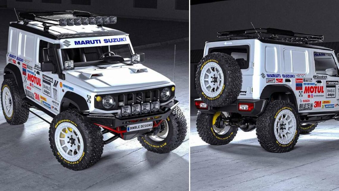 Maruti Jimny Visualised in Dakar Rally Edition » Car Blog India