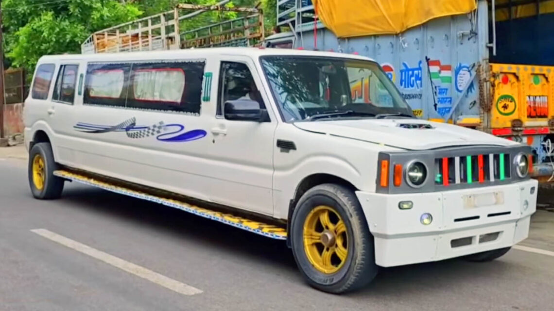 This Mahindra Scorpio Limousine is OUTRAGEOUS – Video » Car Blog India