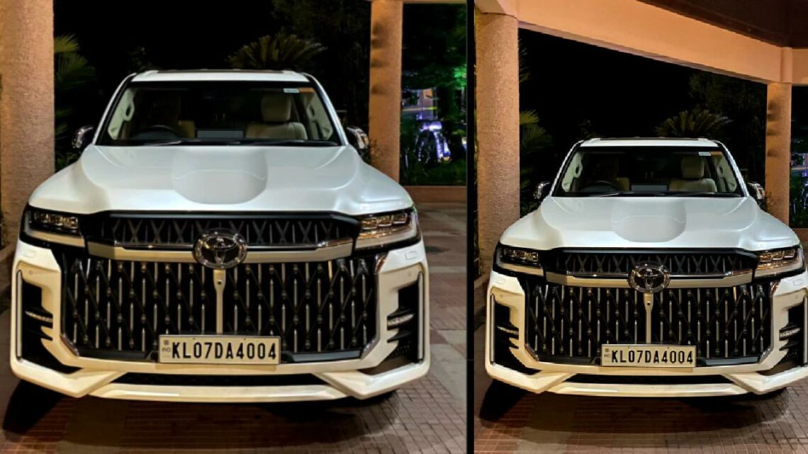 India’s First Modified Toyota Land Cruiser LC300 is Here » Car Blog India