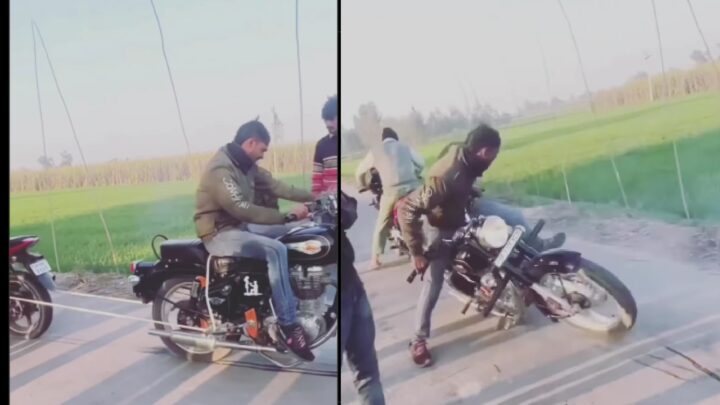 Bajaj Pulsar 220 vs RE Bullet 350 Tug of War is Battle of Power ...