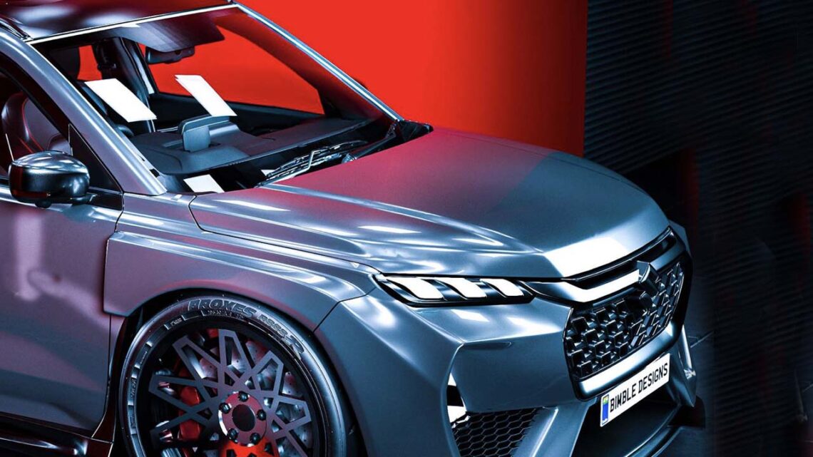Maruti Grand Vitara Looks Mean with Wide-Body Kit » Car Blog India