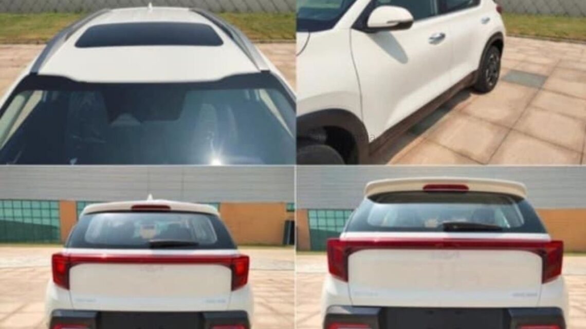 China-Spec 2024 Kia Sonet Facelift Leaked – Seen Sans Camouflage » Car Blog India