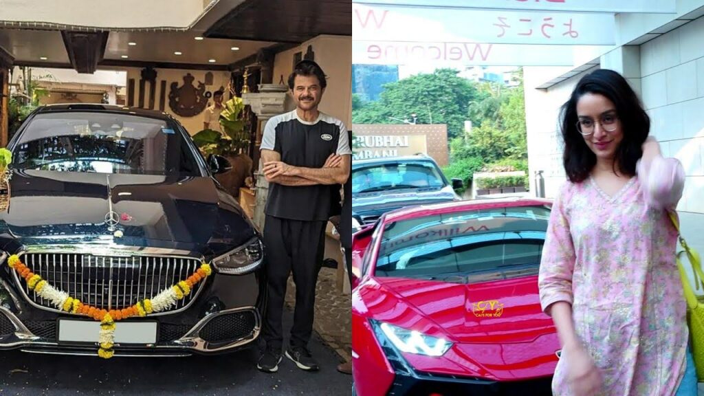 5 Famous Indian Stars With New Cars – Anil Kapor to Shraddha Kapoor ...