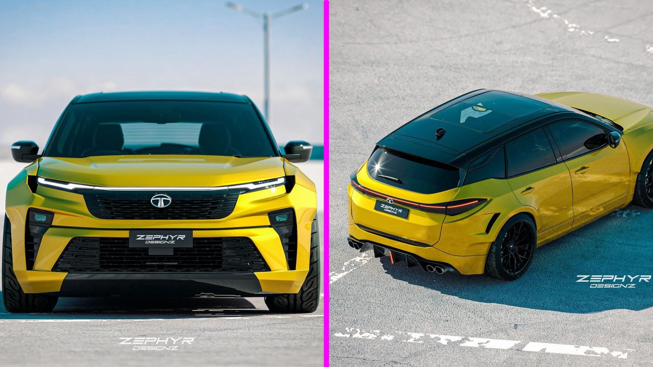 This Tata Harrier Widebody Concept Oozes Performance » Car Blog India