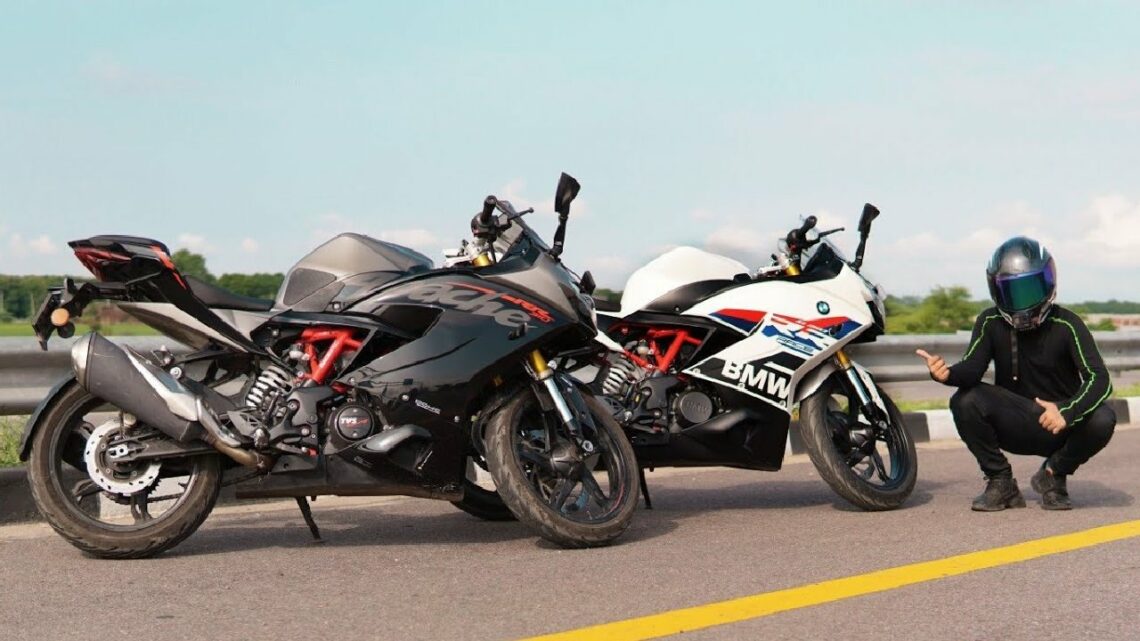 TVS Apache RR310 vs BMW G310RR Drag Race – VIDEO » Car Blog India