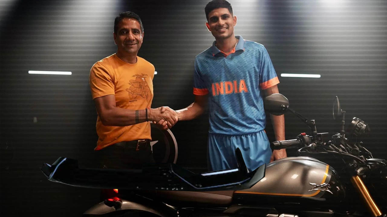 Cricketer Shubhman Gill Gets TVS Ronin Motorcycle » Car Blog India