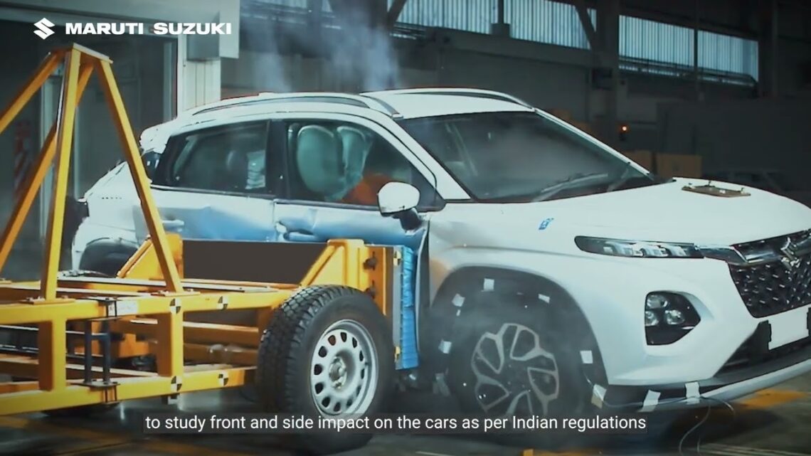 Maruti Suzuki Releases Crash Test Video of Fronx, Explains Crumple ...
