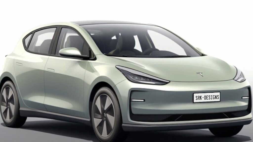 Purported Rs 17 Lakh Tata Nexon EV-Rivalling Tesla Visualized » Car ...