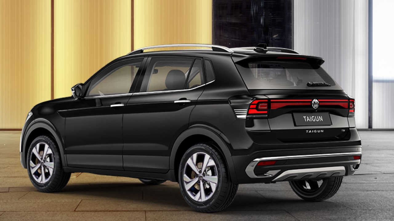 VW Taigun and Virtus 1.0L Topline Variants Get Deep Black Pearl Option ...