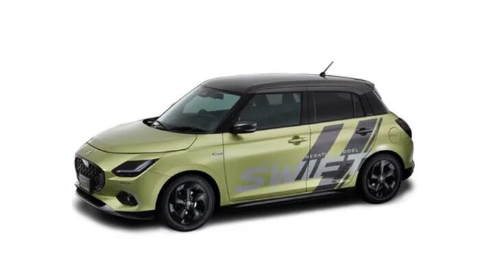 2024 Maruti Suzuki Swift Gets ‘Cool Yellow Rev’ Treatment for Tokyo ...