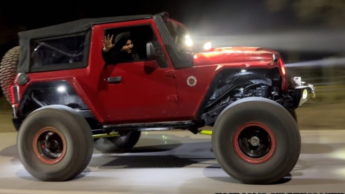 Monster Mahindra Thar With 40-inch Tyres Has Mods Worth Rs 42 Lakh ...